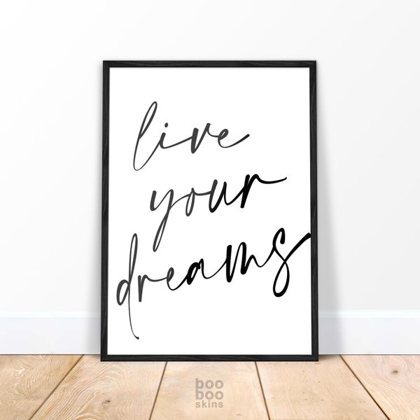 Dream Print - Etsy