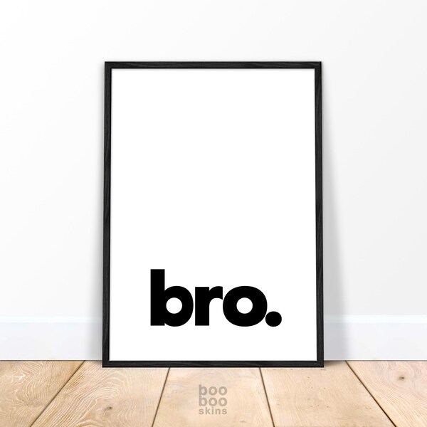 Bro Print - Etsy Canada