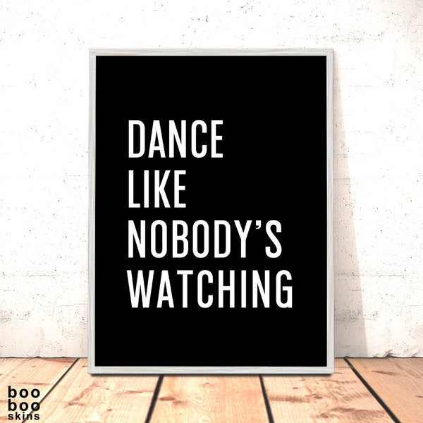 Dance Like Nobody - Etsy