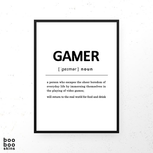 Gaming Design Poster Boys Room Decor Print Game Wall Art Teen - Etsy
