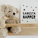 Hip Hop Nursery Prints Set Prints Above Crib Gangsta - Etsy