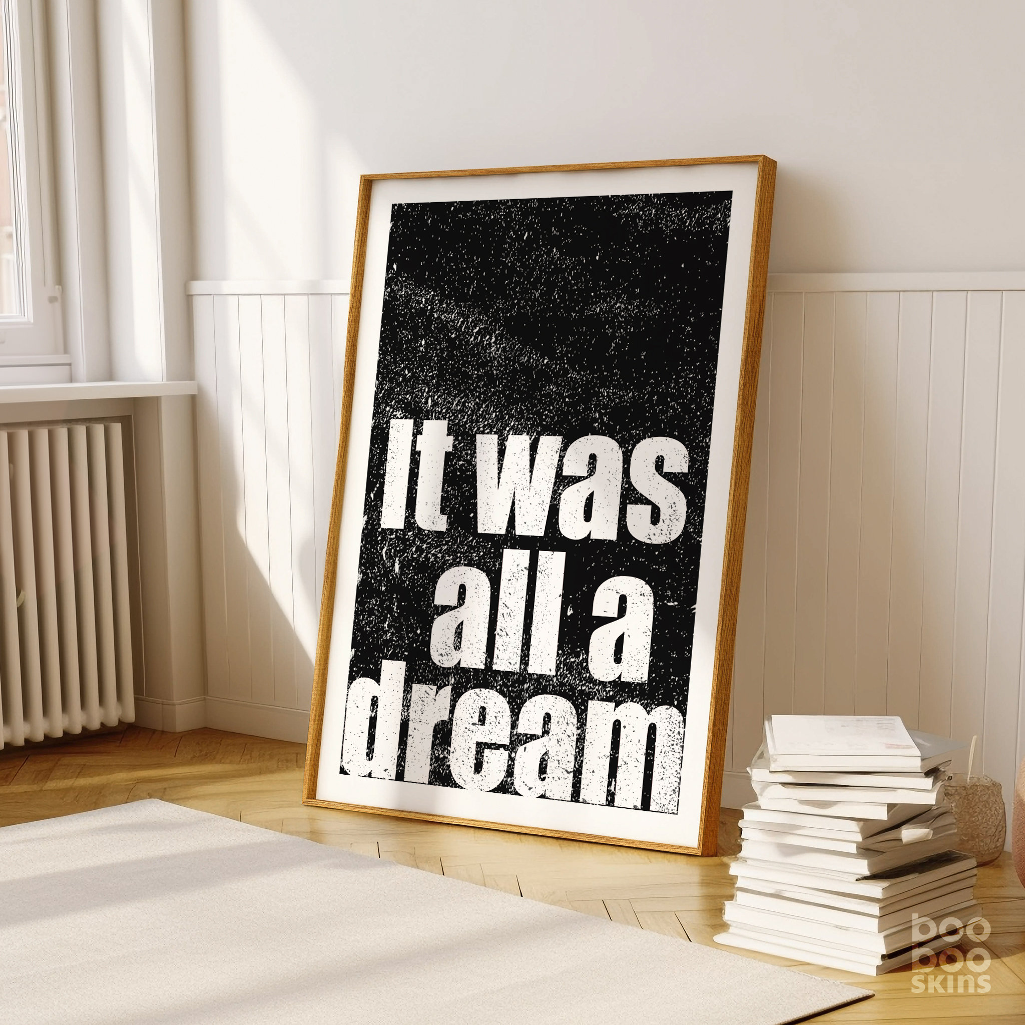 It was all a dream framed print store