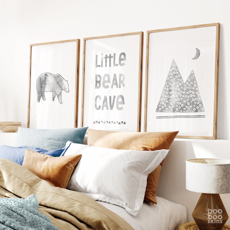 Bear Print - Etsy