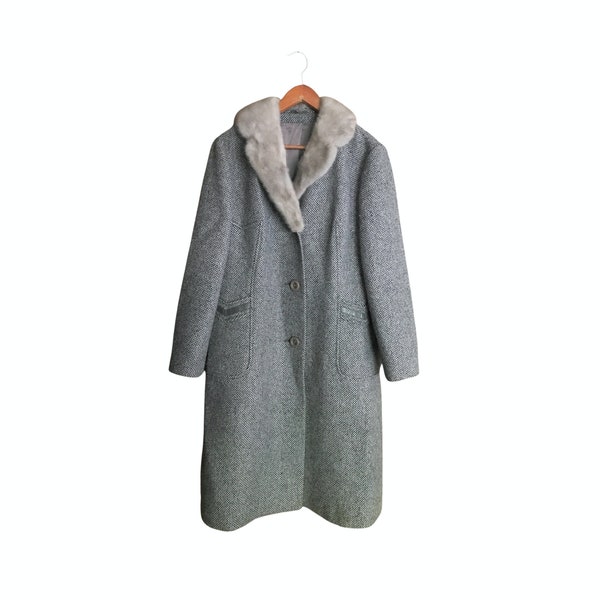 Fur Collar Coat - Etsy