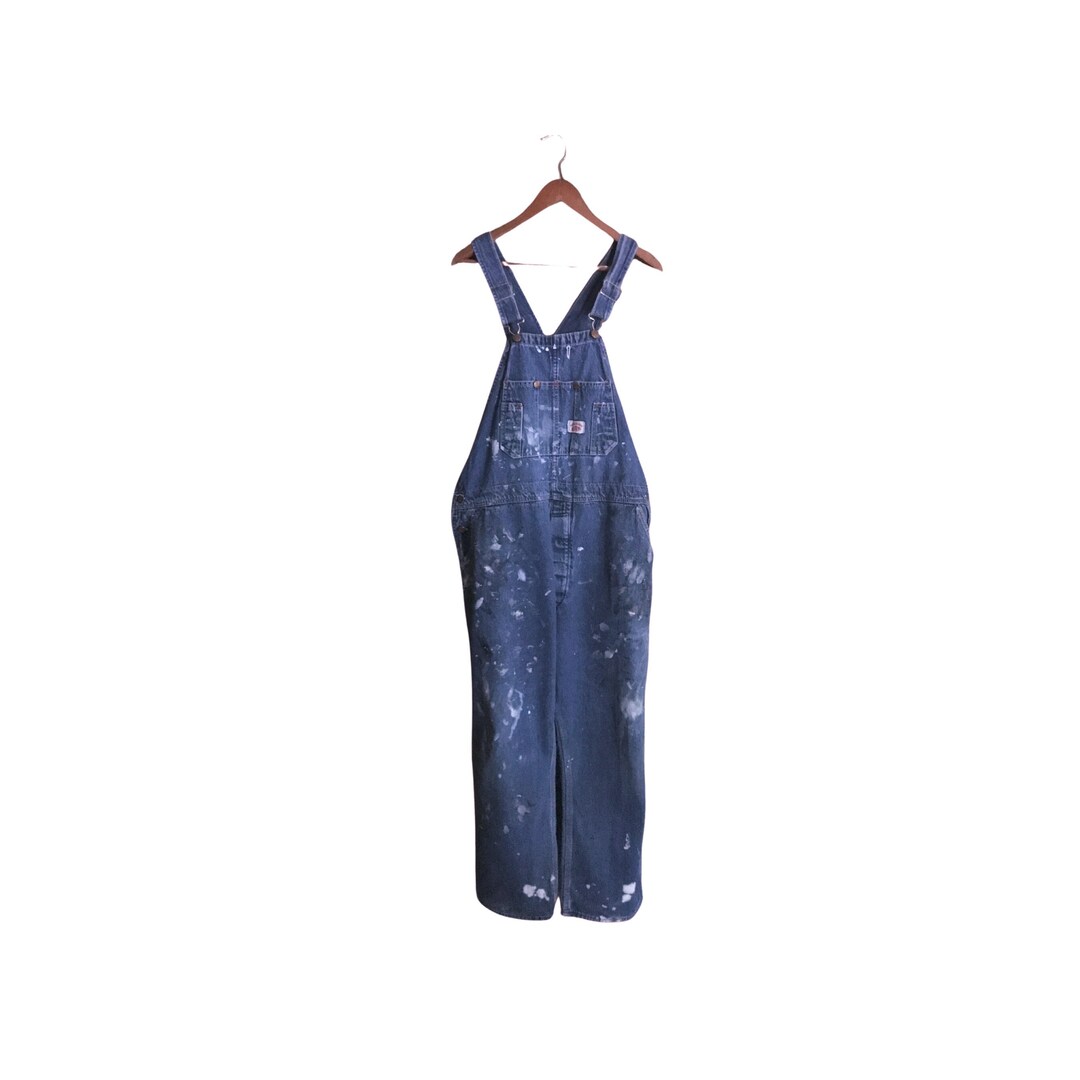 Vintage Denim Painter Overalls men's Size 42 X 29 - Etsy
