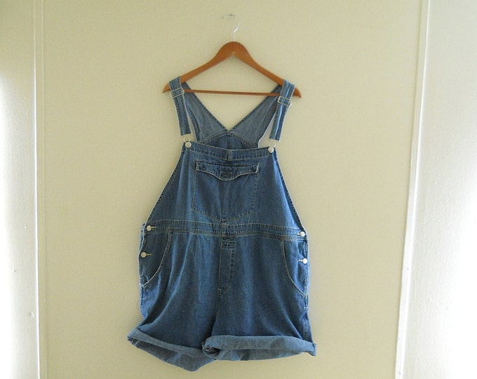 Plus Size Overall Women Overalls Denim Overall Shorts Denim Shortalls ...