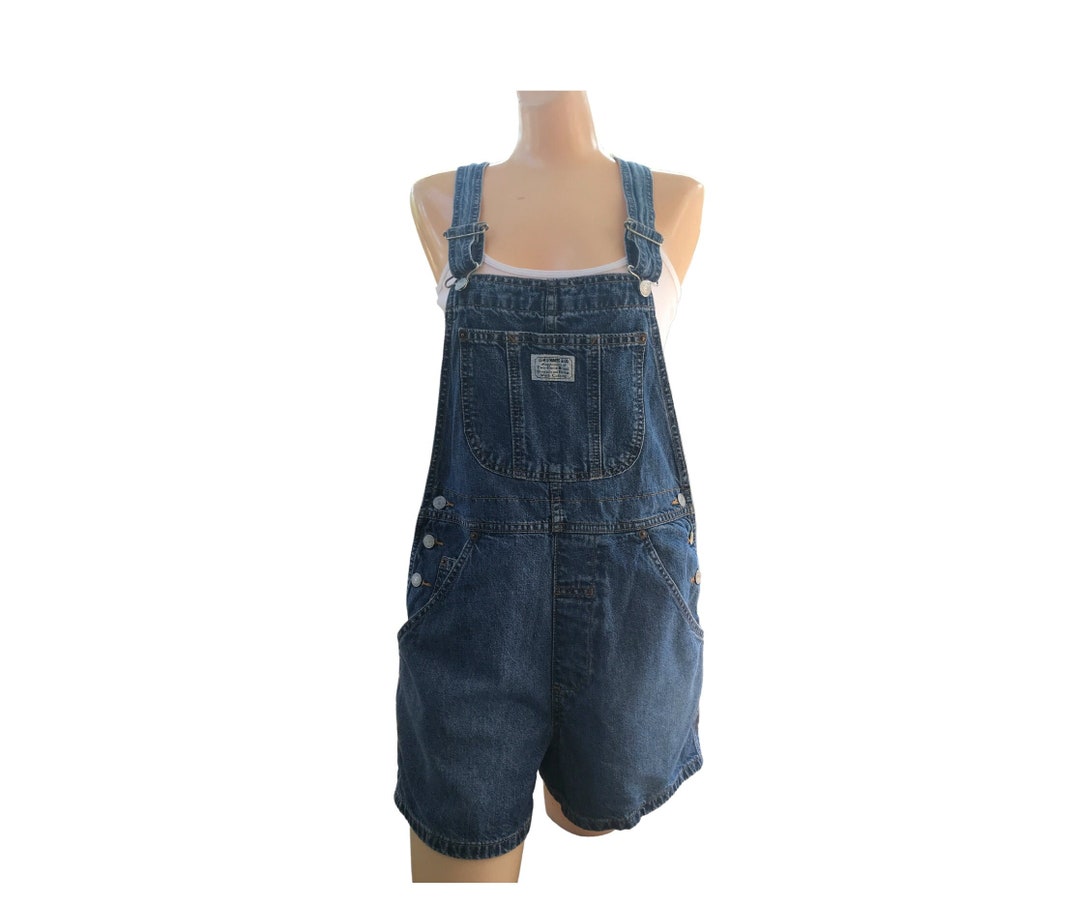 Classic Vintage Levi's Overall Shorts - Cute, Comfy, Versatile, and ...