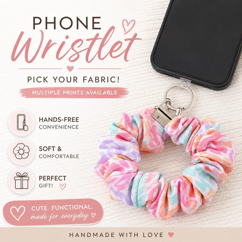Phone Wrist Scrunchie - Etsy