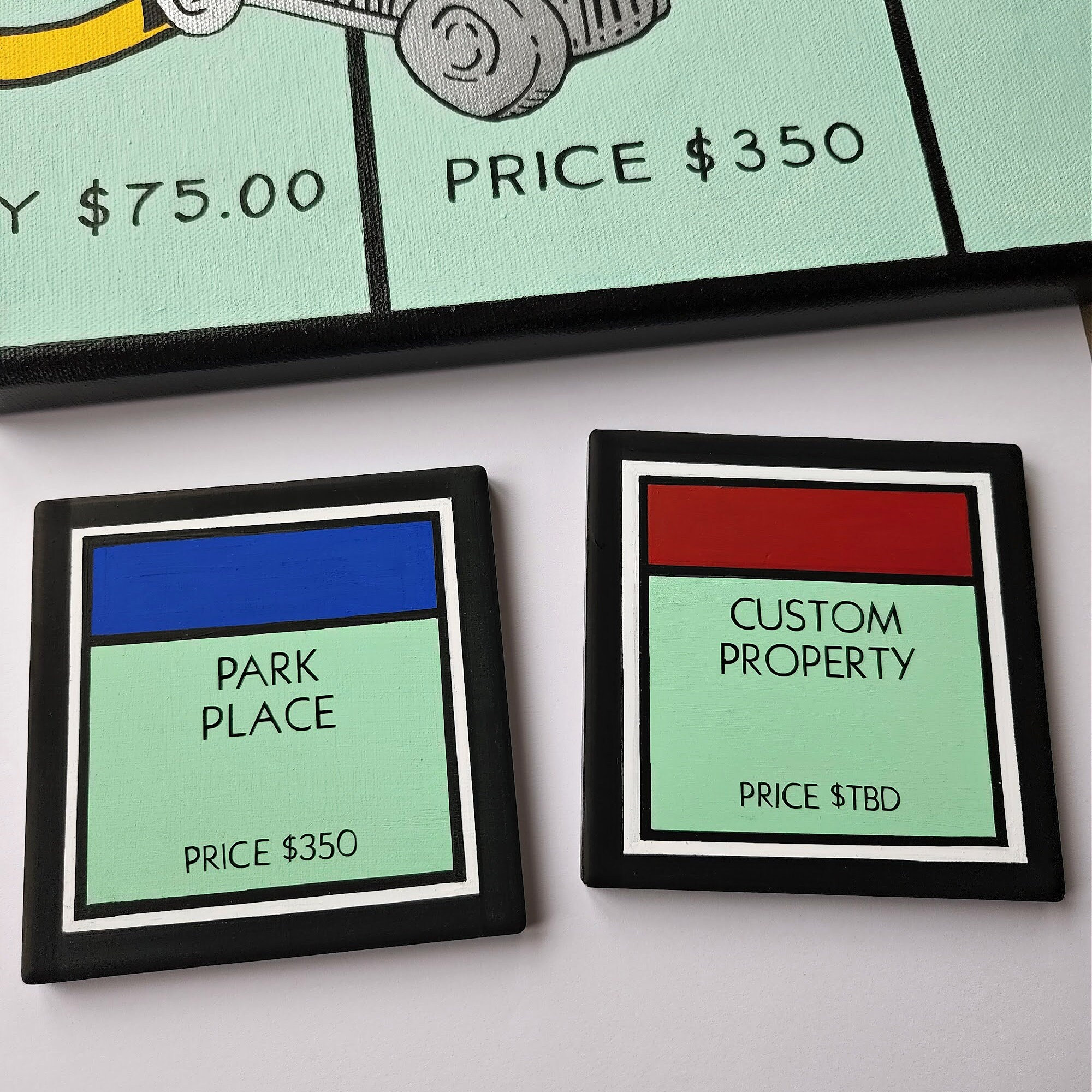Monopoly Property Cards Boardwalk