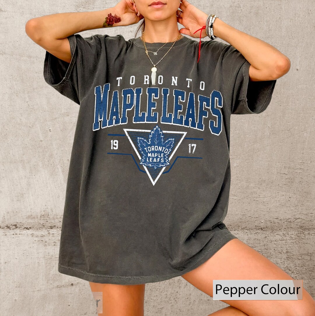 Comfort Colors Toronto Maple Leafs Sweatshirt, Crewneck Toronto Maple Leafs Shirt, Jersey Hockey ...