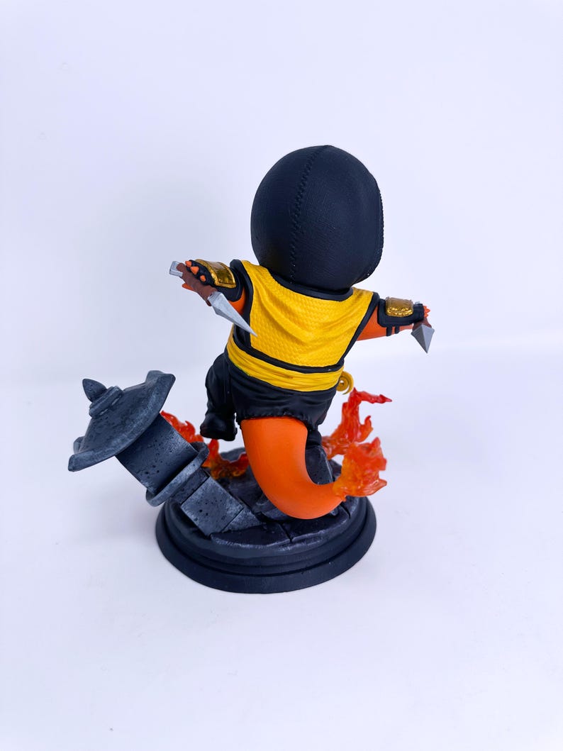 Scorpion Charmander Figure - Etsy