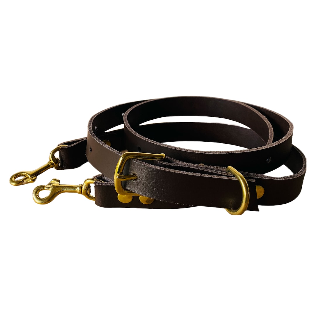 Dark Brown Leather Crossbody Bag Strap – Adjustable Replacement, Solid ...