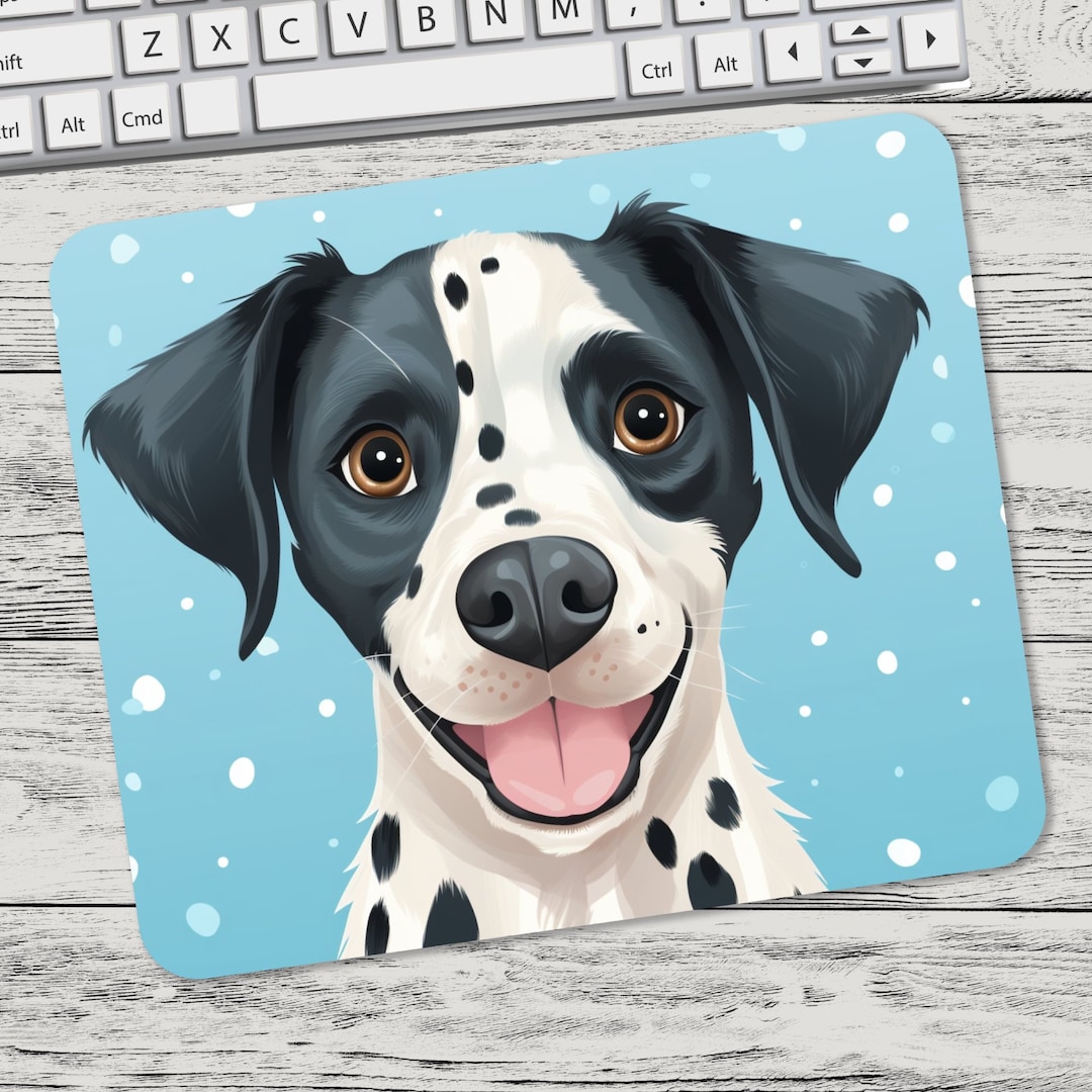 Cute Dalmation Mouse Pad Sublimation Design, Mouse Pad Sublimation ...