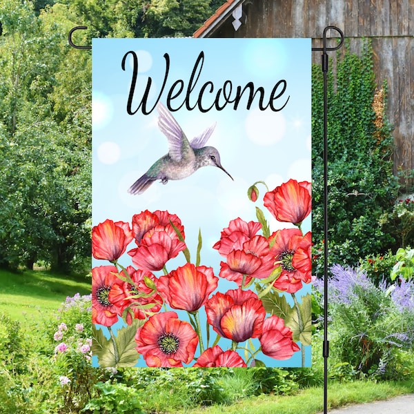 Garden Flag Svg - Etsy Canada