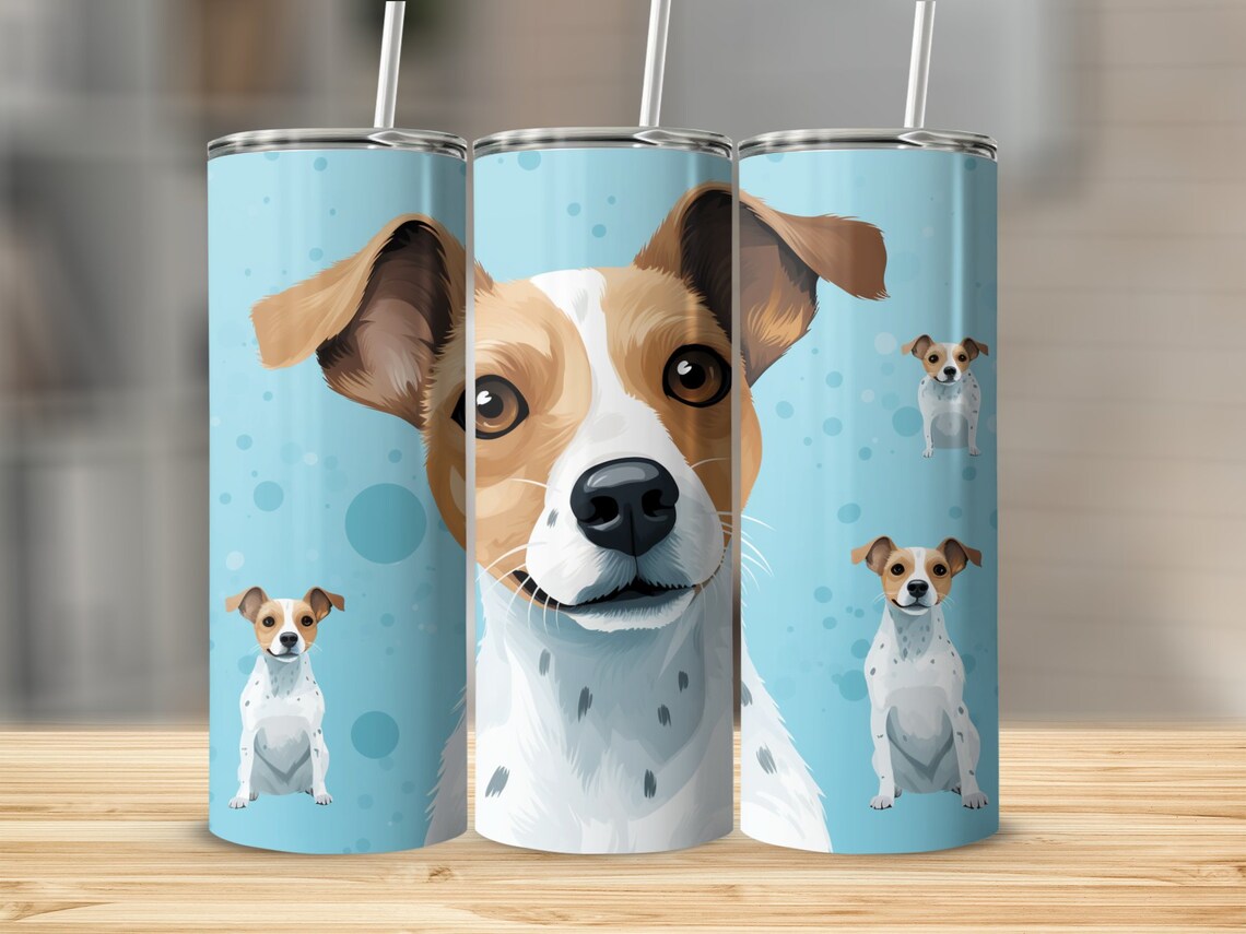 Cute Jack Russel Terrier Mouse Pad Sublimation Design Mouse Pad ...