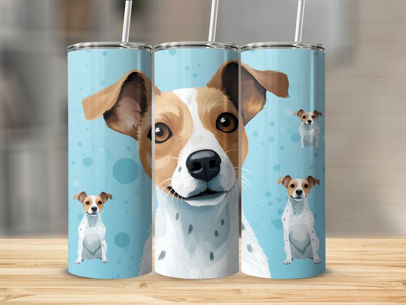 Cute Jack Russel Terrier Mouse Pad Sublimation Design Mouse Pad ...