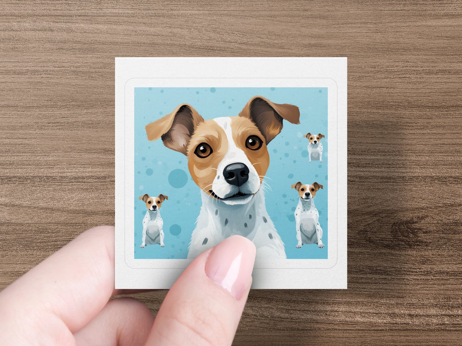 Cute Jack Russel Terrier Mouse Pad Sublimation Design Mouse Pad ...