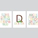 Kids Room Wall Art, Personalized Name, Alphabet, Numbers - Hungry ...