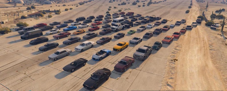 Fivem Vehicle Pack: 90 Lore-friendly Cars With Custom Engine Sounds - Etsy