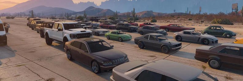 Fivem Vehicle Pack: 90 Lore-friendly Cars With Custom Engine Sounds - Etsy