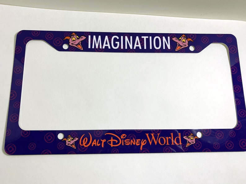 Figment Walt Disney World License Plate Frame | Etsy