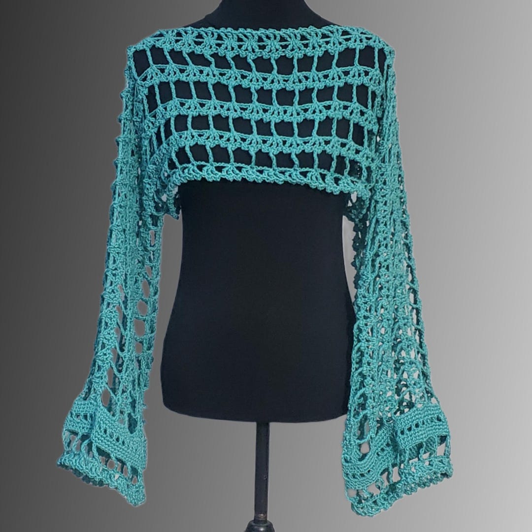 Wispy Wishes Cochet Sweater Pattern - Etsy