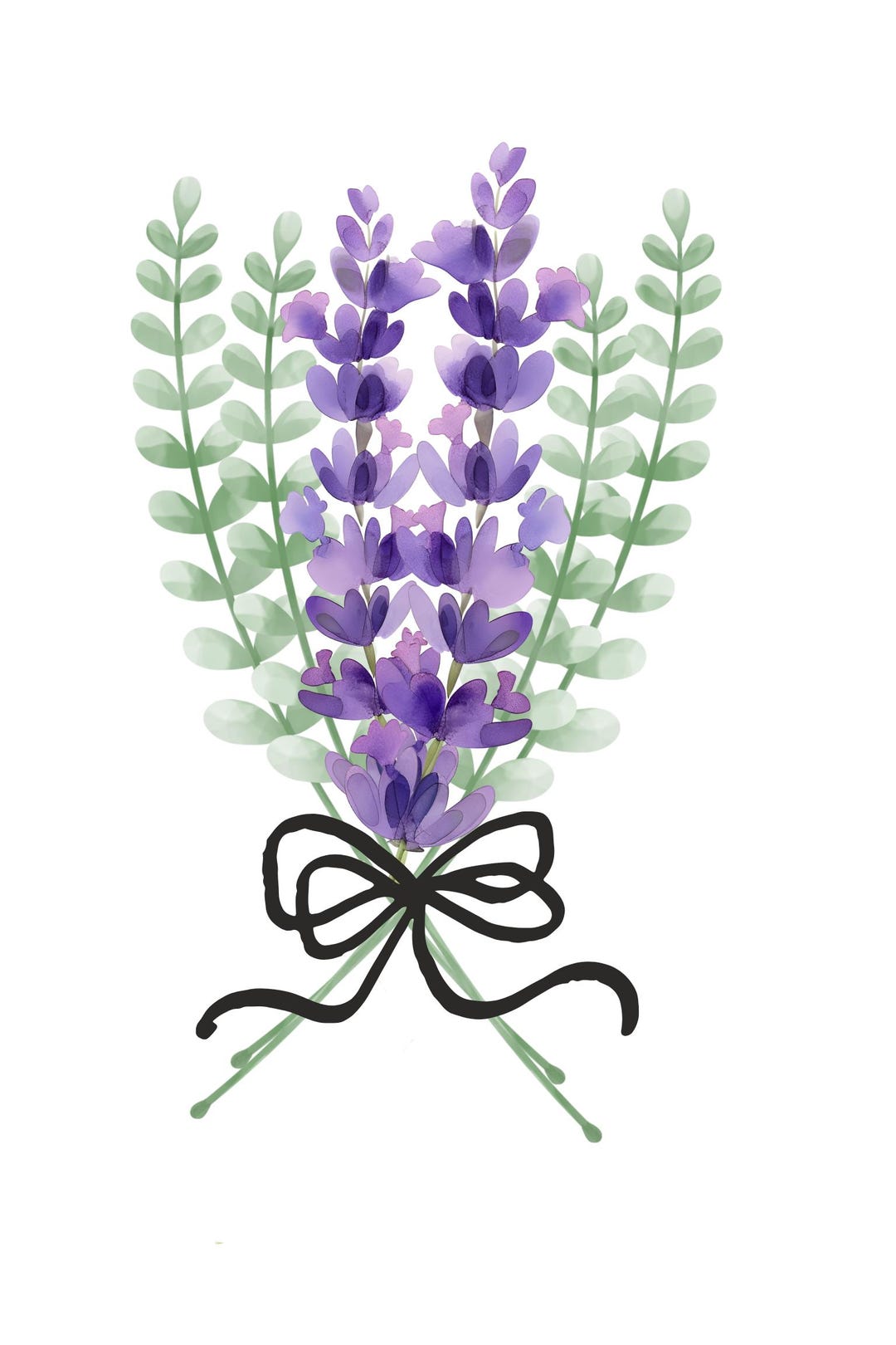 Lavender & Eucalyptus Bundle Digital Print - Etsy