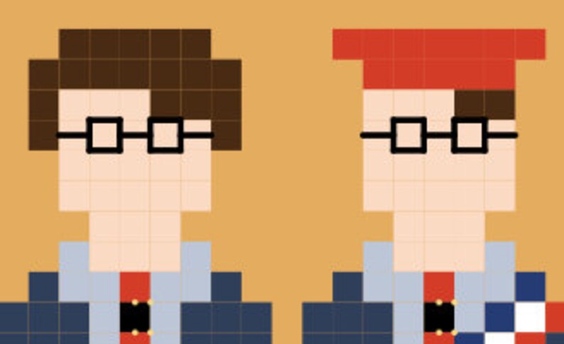 PDF Rushmore Max Fischer - Wes Anderson Cross Stitch Pattern - Etsy