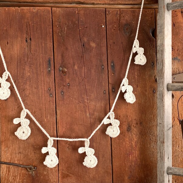Rabbit Garland - Etsy