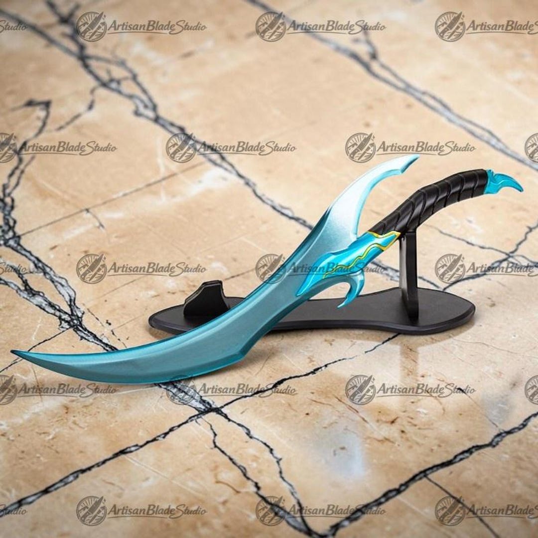 Solo Leveling Baruka's Dagger - Life-size Full Metal Replica - Handmade ...