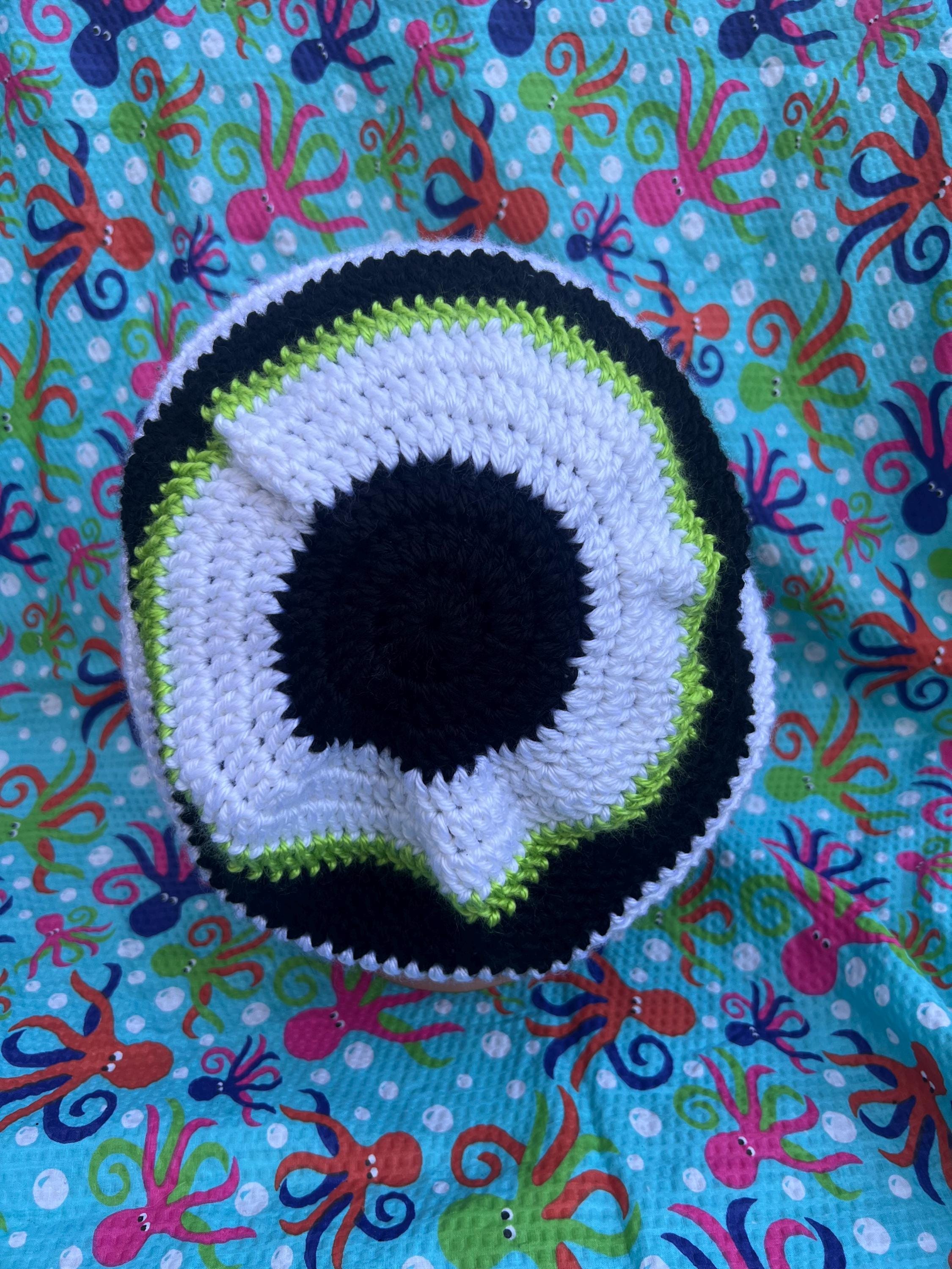 Beetlejuice Inspired Slouchy Hat - Etsy