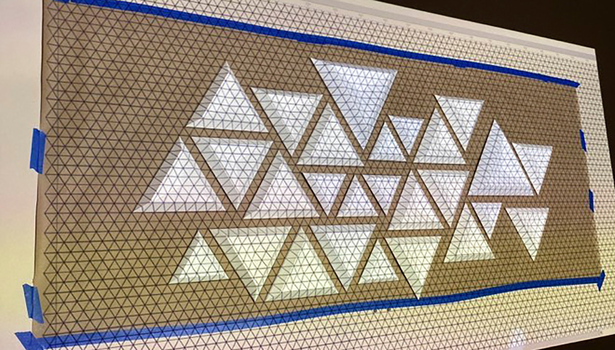 Papercraft Template - Concave Pyramid - Etsy