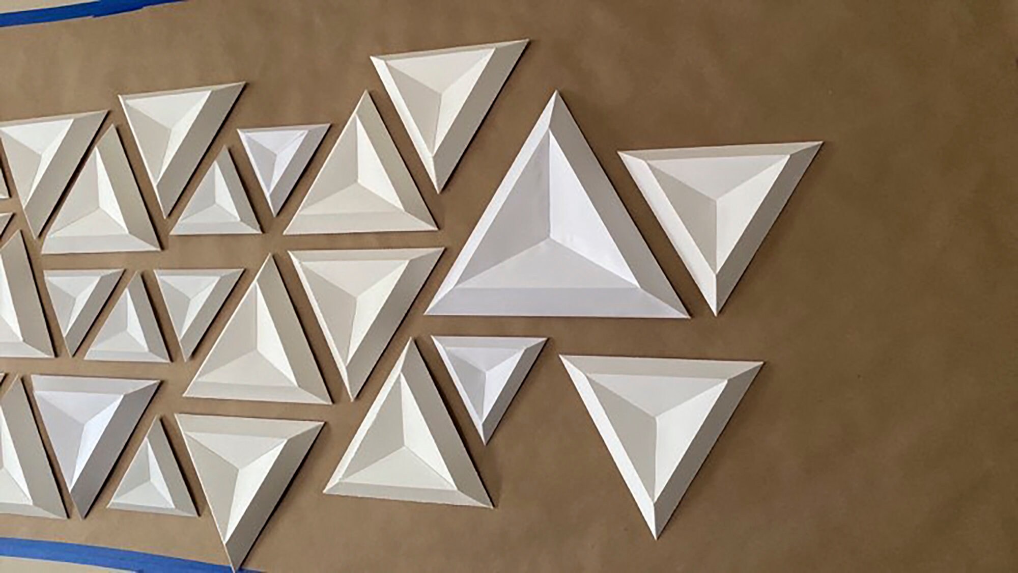 Papercraft Template Concave Pyramid - Etsy Australia
