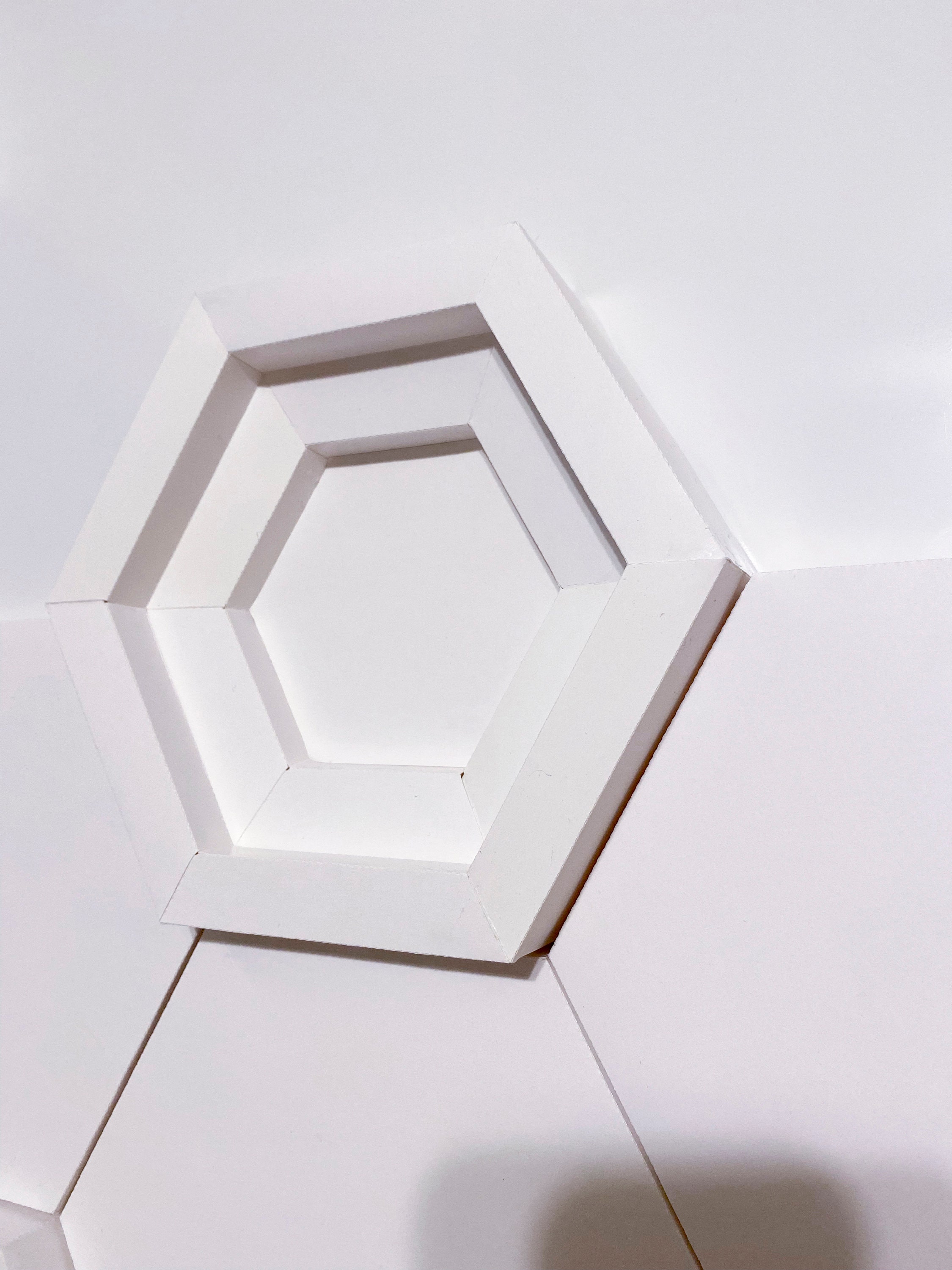 Paper Craft - Three Hexagon Templates - Etsy