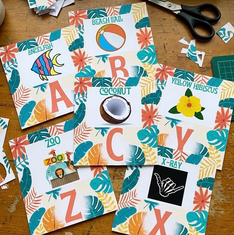 Tropical Beach Classroom Theme Pack | Printable Labels, Alphabet, Rules ...