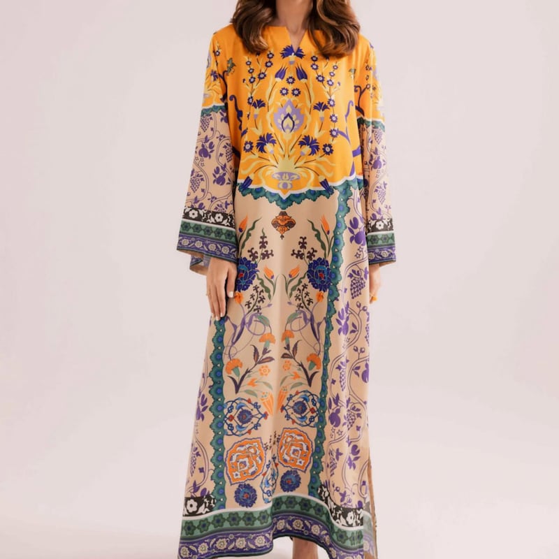 Raw Silk Kaftan Pakistan - Etsy