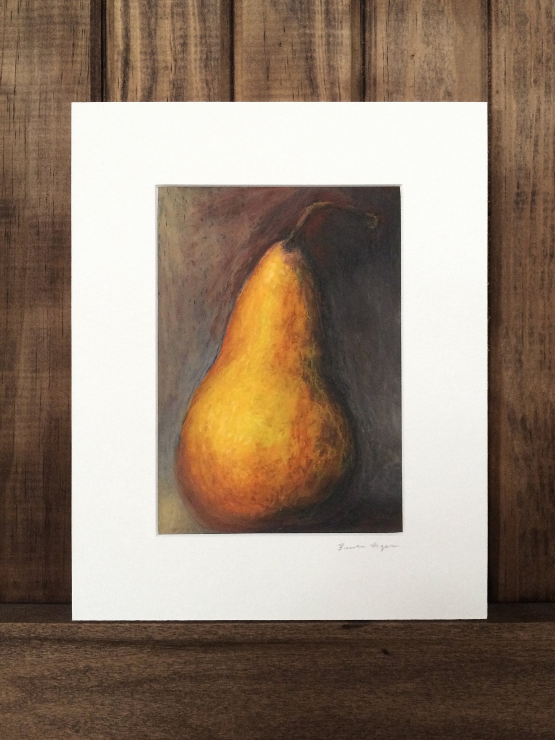 Bosc Pear Paint Color