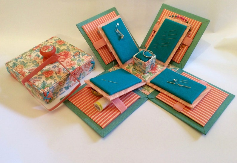 Make Your Own Exploding Sewing Box - Etsy