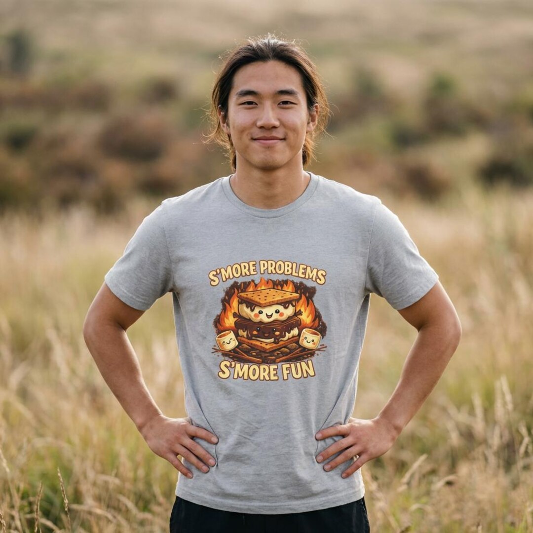 S'more Problems S'more Fun T-shirt, Funny Camping Shirt, Campfire Humor ...