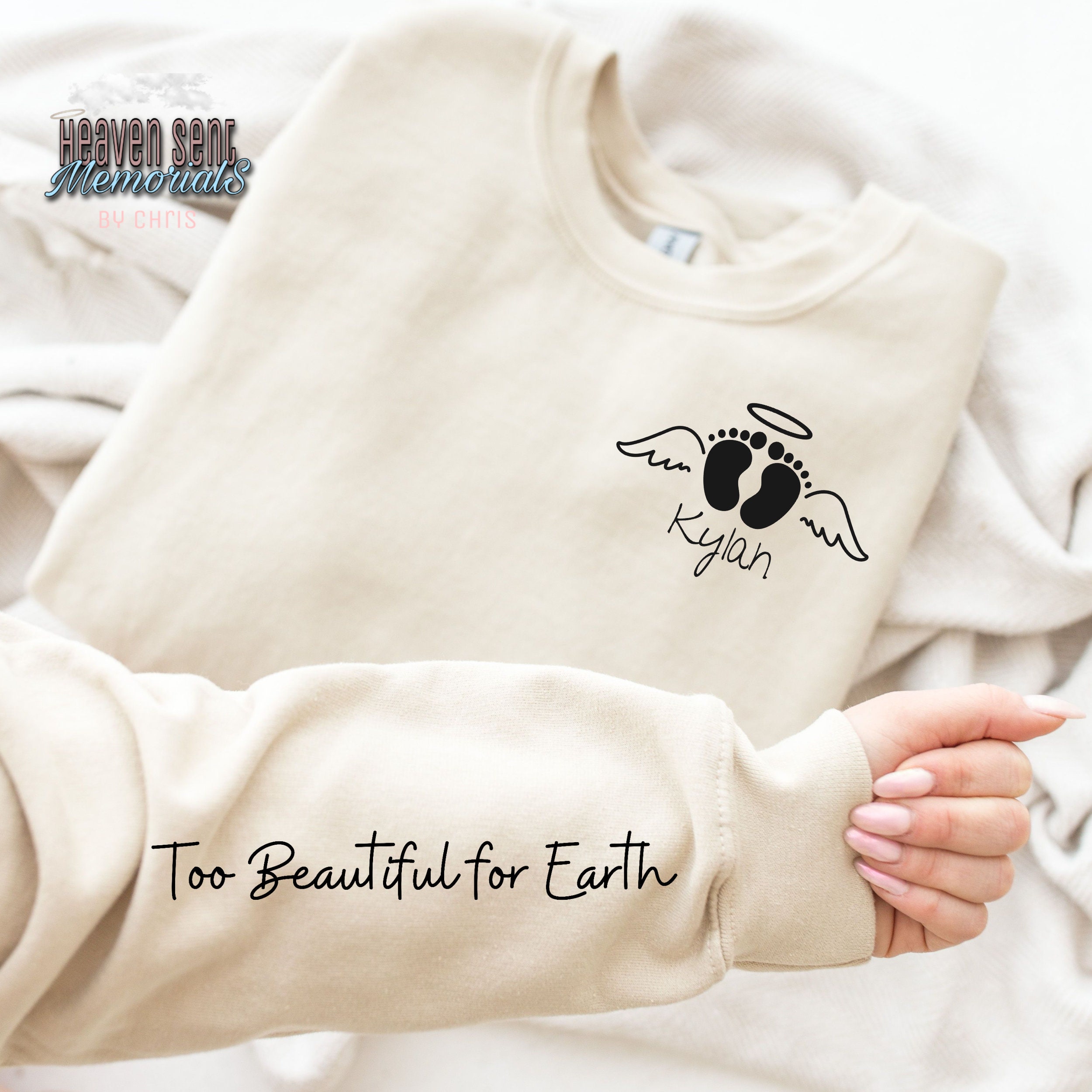 Infant Loss-angel Wings-loss of Child-personalized Name and - Etsy