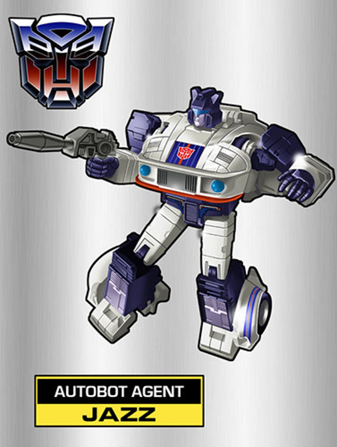 Shiny Vinyl Sticker - Jazz - Etsy