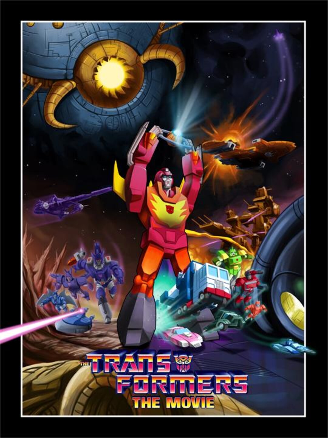 Arise 'transformers: the Movie' Poster 18x24 - Etsy