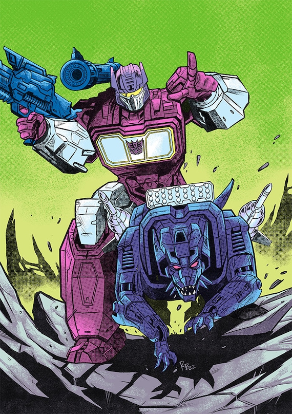 Transformers Soundwave Superior A4 Print - Etsy