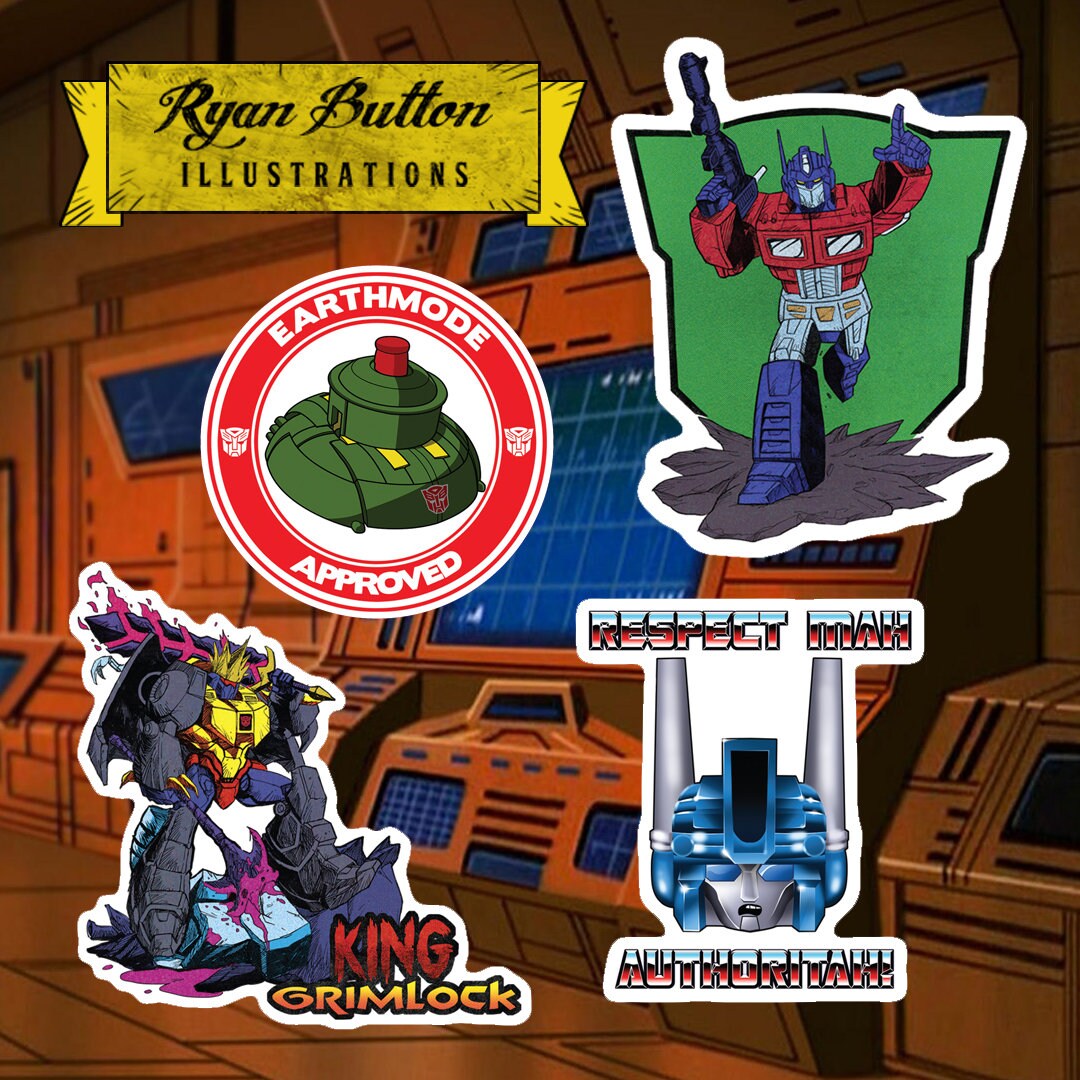 Transformers - Autobot Sticker Pack - Etsy
