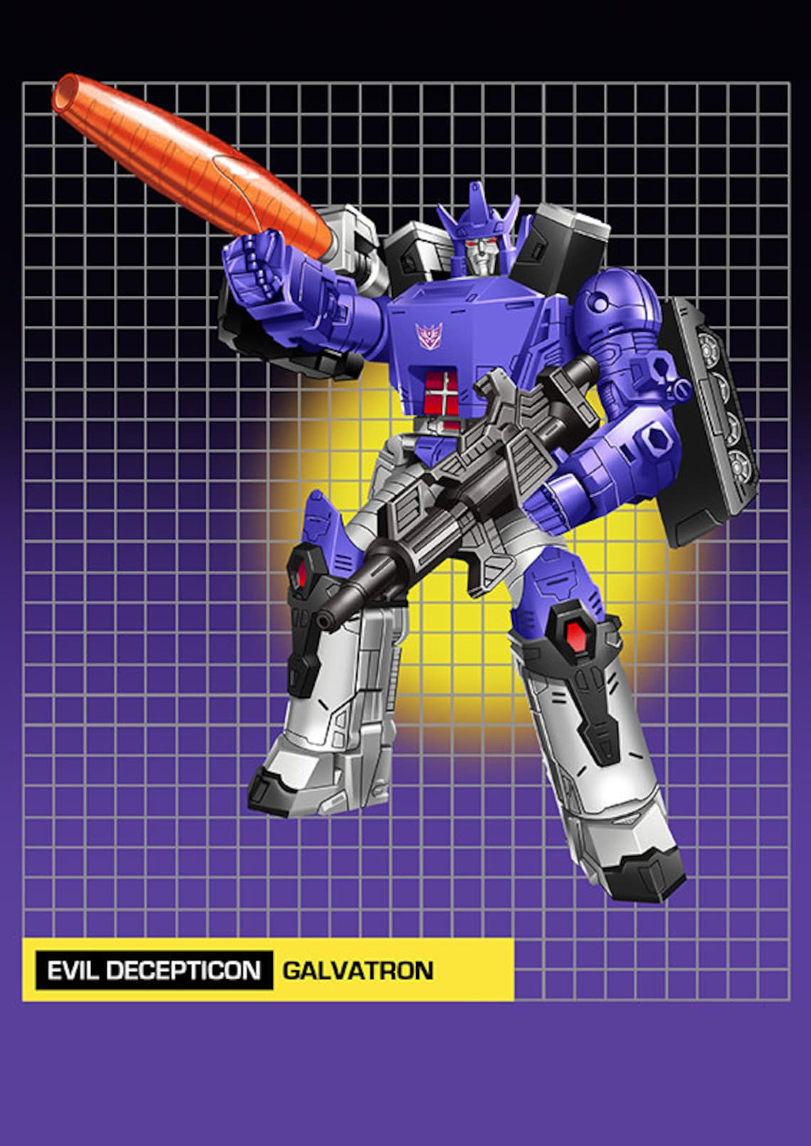 Transformers G1 Galvatron A4 Print - Etsy