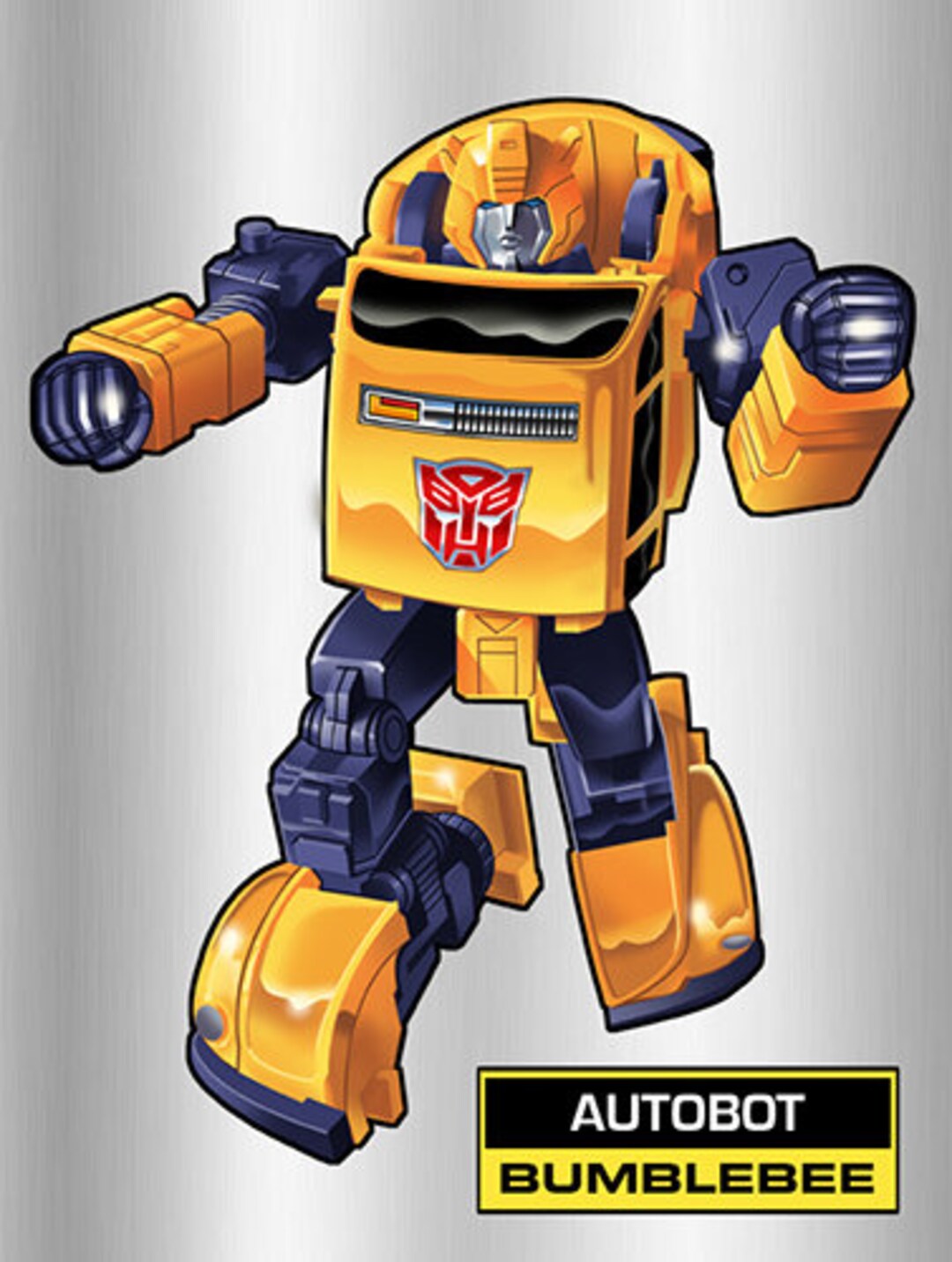 Shiny Vinyl Sticker - Bumblebee - Etsy