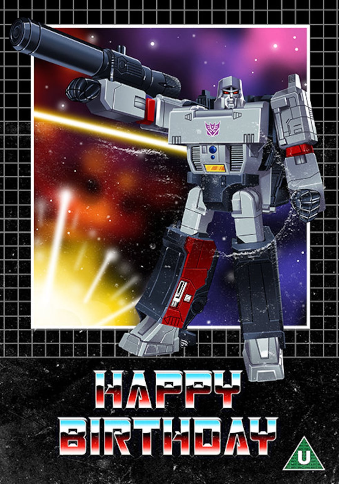 Transformers - Megatron Birthday Card - Etsy
