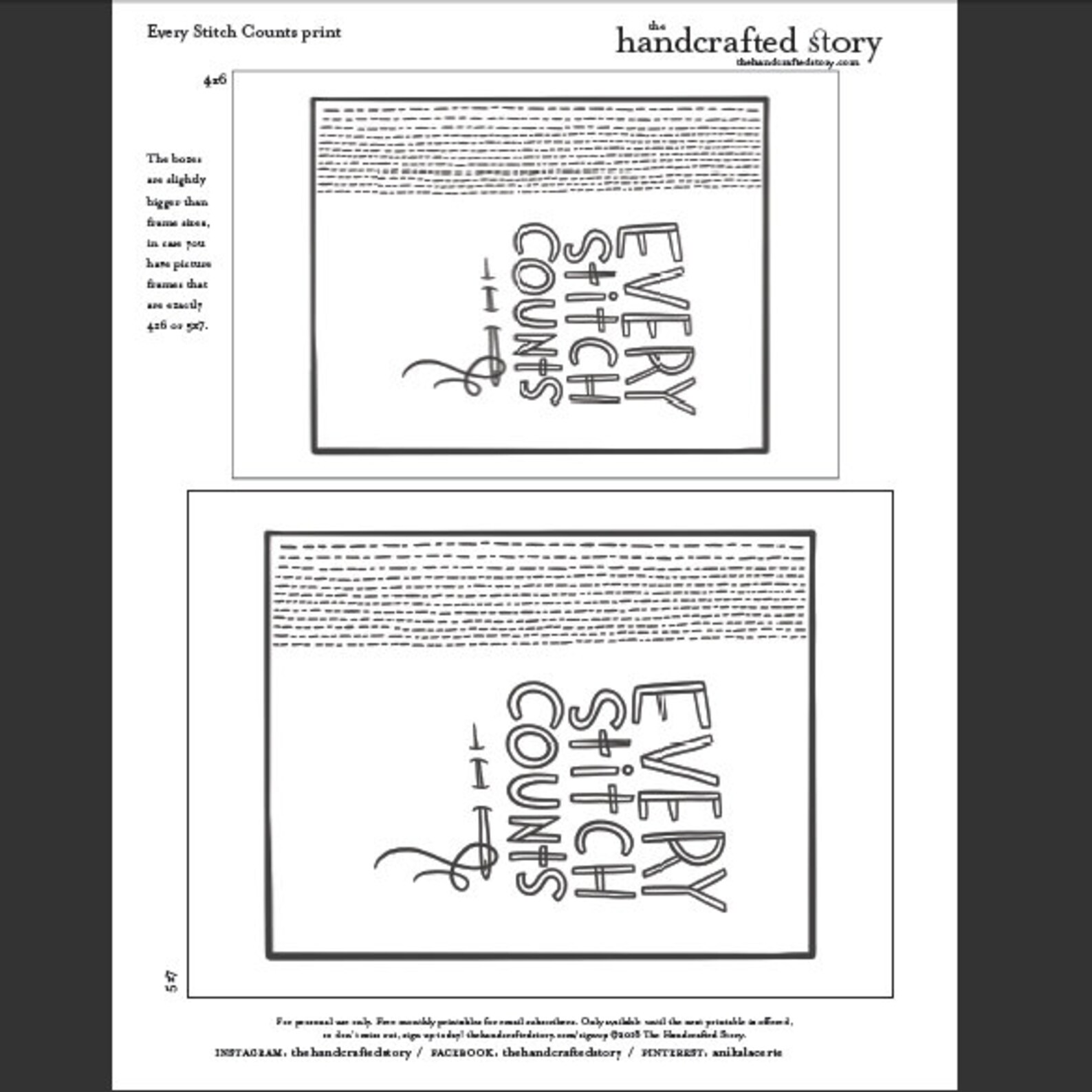 Every Stitch Counts 8x10 Printable Wall Art Sewing Room - Etsy