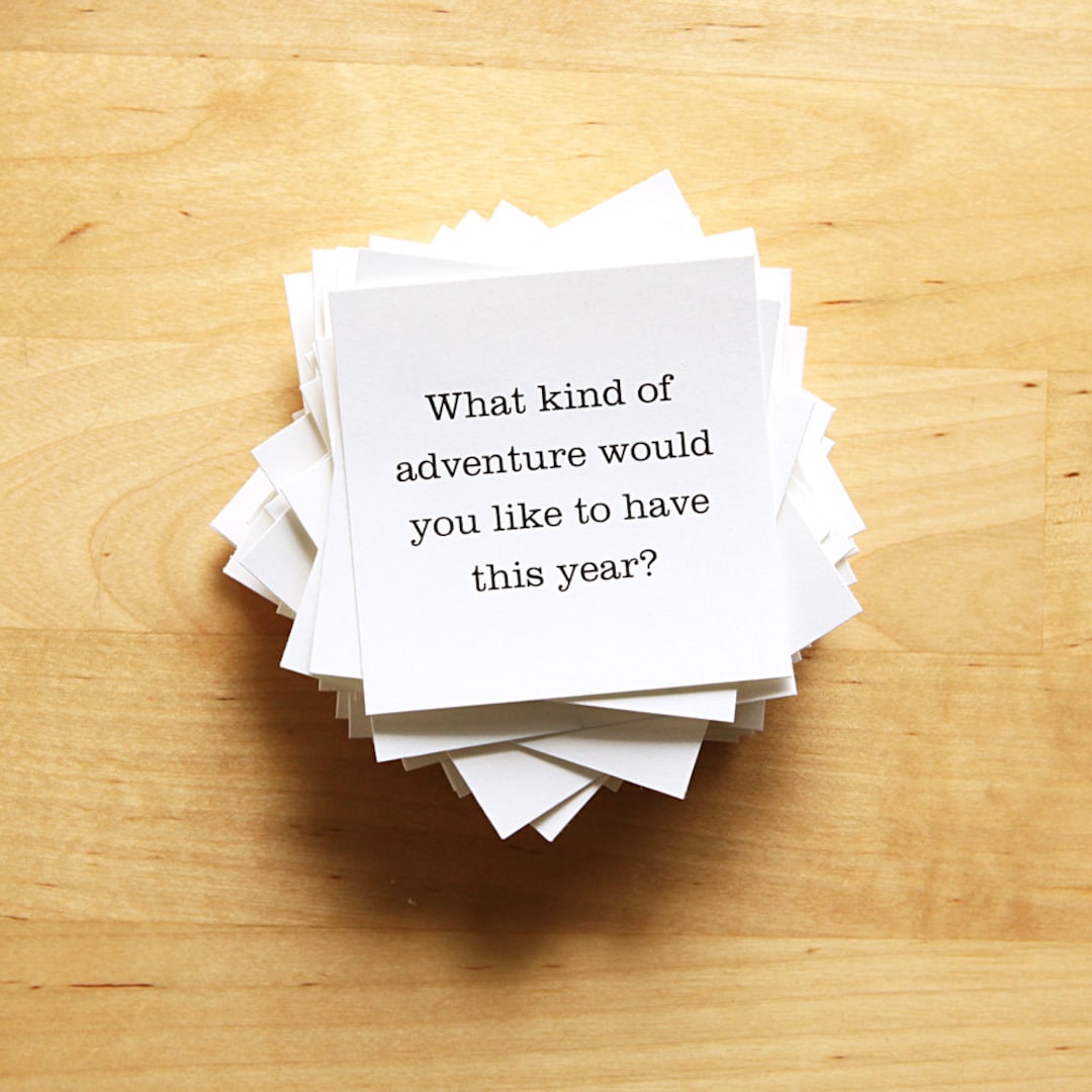 Kids Conversation Starter Cards: Family Dinner Questions (PDF) - Etsy
