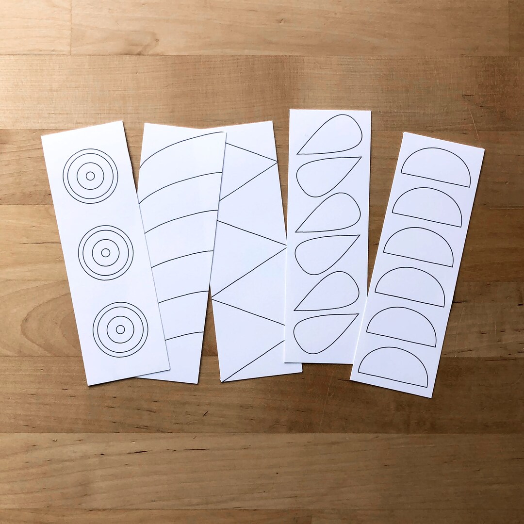 Doodle Printable Bookmarks Bookworm Gift Instant Digital Download - Etsy